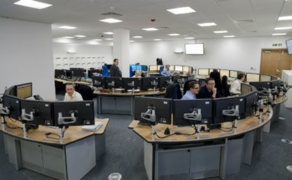 Cadent Gas Distribution Control Room - Cadent Gas Ltd